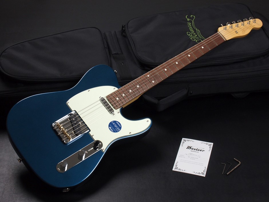 momose MTL1-STD/NJ DLPB / Dark Lake Placid Blue 税込販売価格 ￥176,000- 新品 オールハンドメイドで製作される国産ハイクオリティギター ...