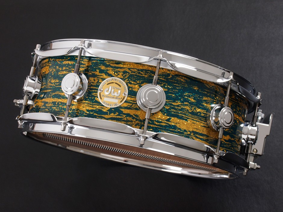 dw Collector’s Maple Snare 14″x5″ Blue Oyster Glass Glitter 税込販売価格 ￥ ...
