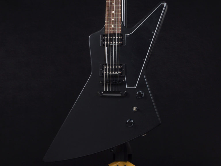 Gibson Explorer B-2 Satin Ebony 税込販売価格 ￥139,800- 新品 ダーティフィンガーズP.U.を搭載した ...