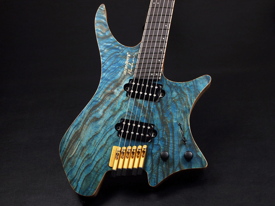 strandberg Boden J6 Standard Olive Ash Burl/Maple Swamp Ash BareKnuckle ...