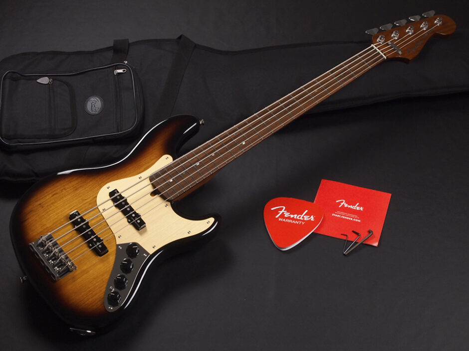 Fender Deluxe Jazz Bass V Kazuki Arai Edition Rosewood Fingerboard 2-Color Sunburst 税込販売価格 ￥ ...