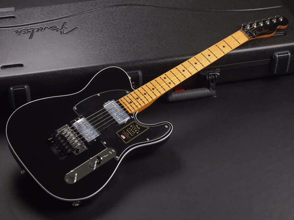 Fender American Ultra Luxe Telecaster Floyd Rose HH Mystic Black 税込販売価格 ...