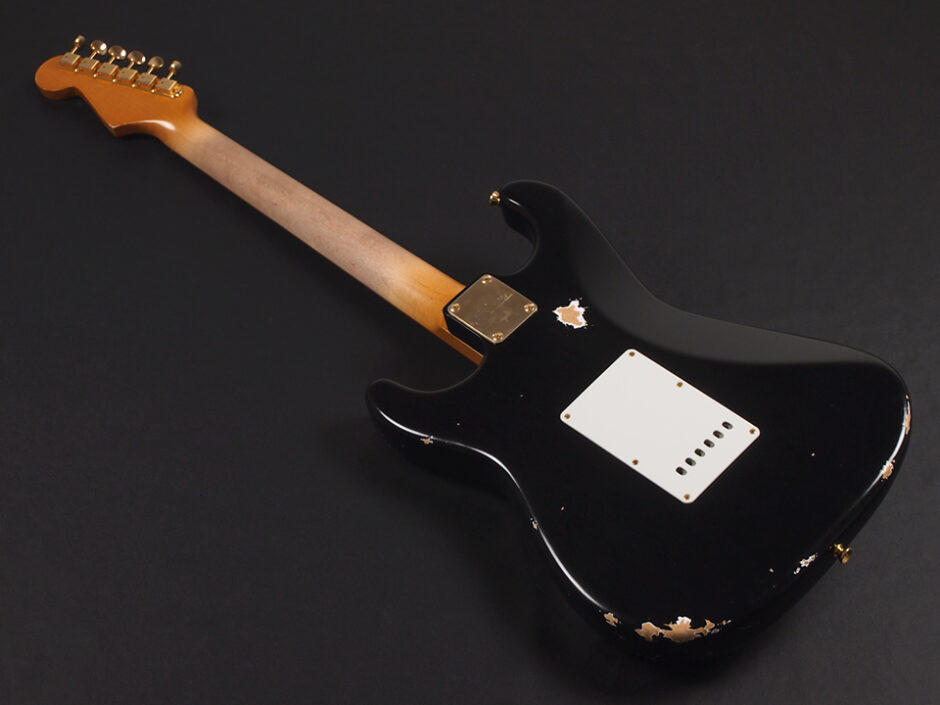 momose MST1-STD/NJ BLK-AGED-MH 税込販売価格 ￥237,600- 新品 ゴールドアノダイズド・ピックガード&オールラッカー＆エイジド仕様の限定スポット生産のMST ...