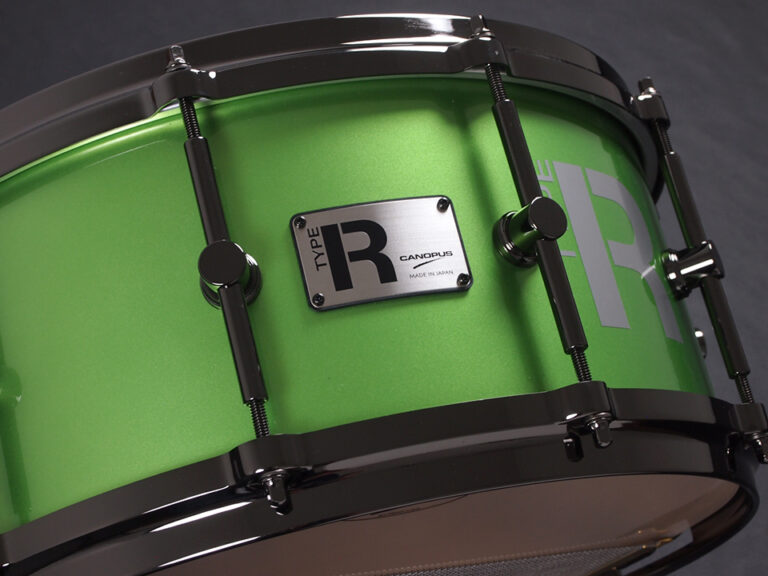 CANOPUS MTR-1465-DH Type-R 「BULLET」スネアドラム 14″×6.5” 税込販売価格 ￥72,600- 新品 カノウプスが提案するロック用ウッドスネア「Type ...