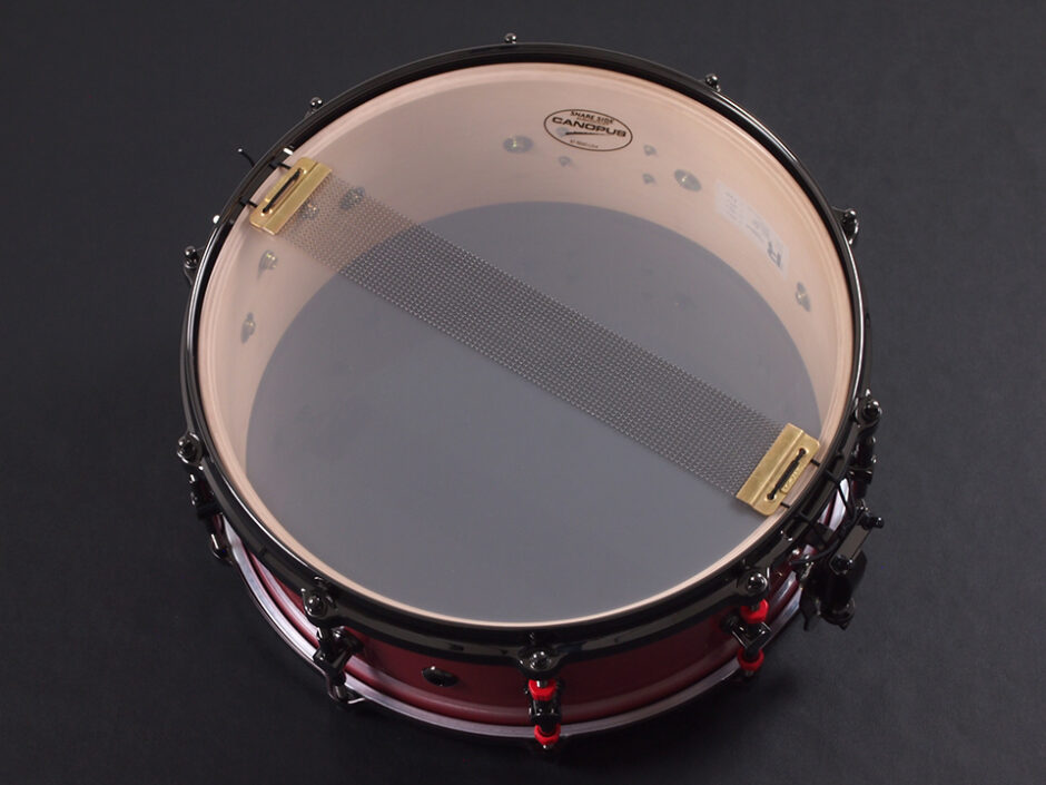 CANOPUS MTR-1455-DH Type-R 「BULLET」スネアドラム 14″×5.5” 税込販売価格 ￥70,400- 新品 カノウプスが提案するロック用ウッドスネア「Type ...
