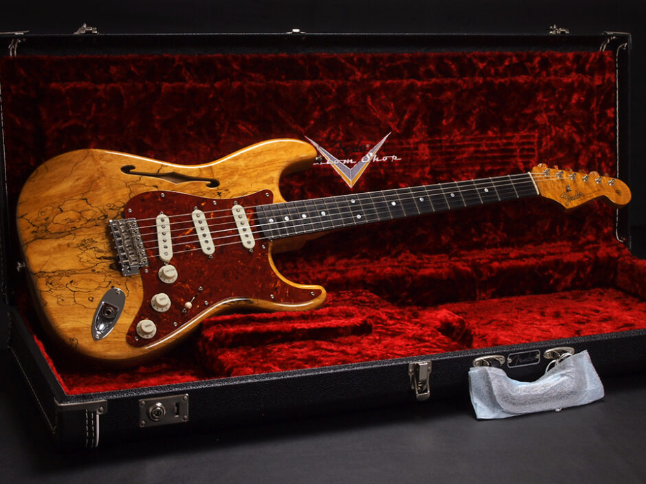 Fender Custom Shop Artisan Spalted Maple Stratocaster Thinline Aged ...