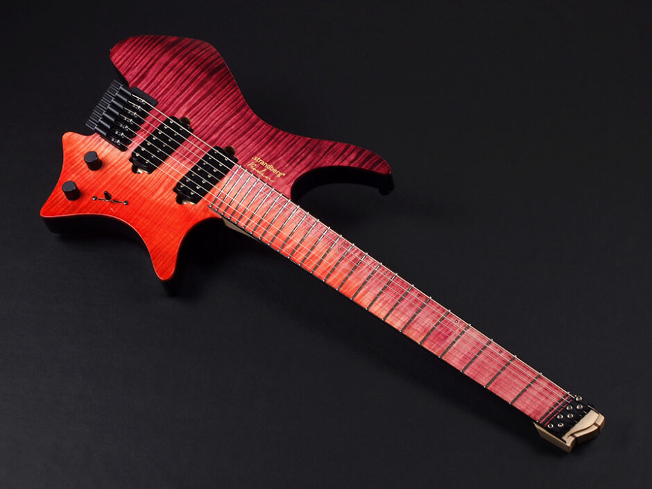 strandberg Master Artist Series #6 Boden J7 All Maple Top ~Red Rasberry ...