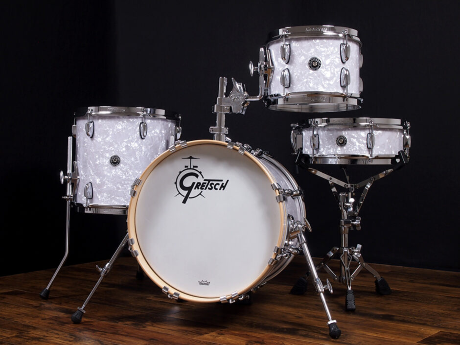 Gretsch GB-M264-014 Brookly MICRO KIT BD16″ TT10″ FT13″ SD13″【スネアスタンド ...