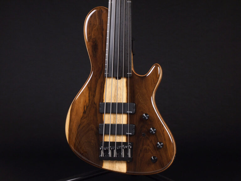 Sadowsky Custom Shop 24-Fret Single Cut Bass Fretless 5st Brazillian ...