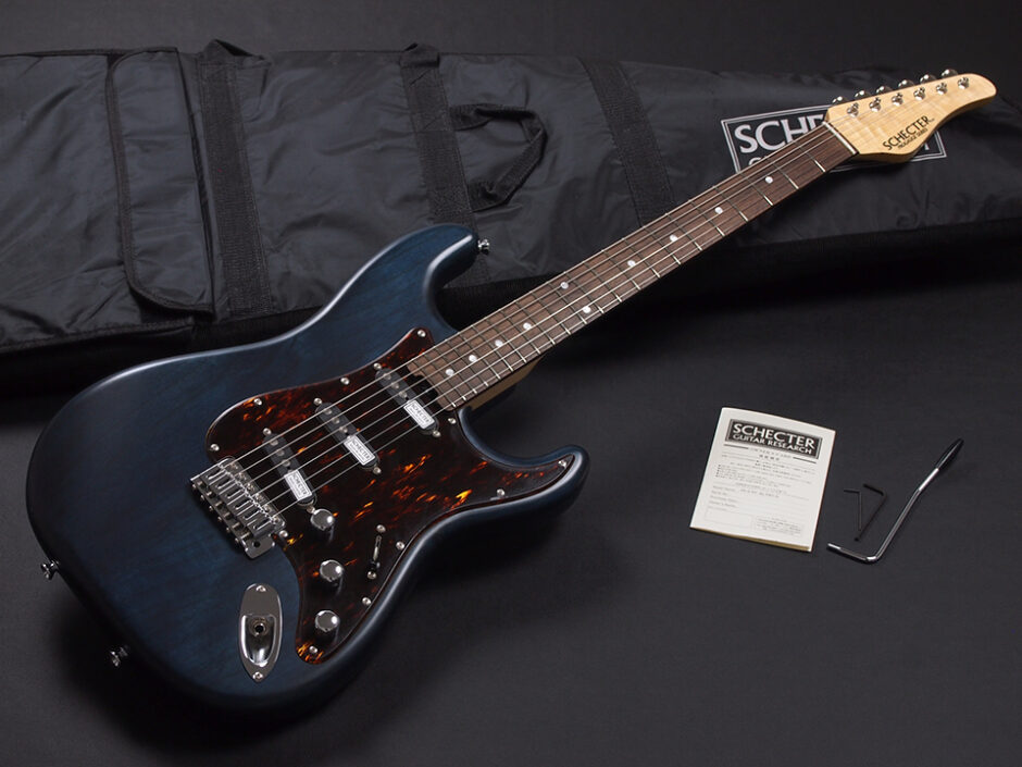SCHECTER PS-S-ST-AL/PBT/R ~Pacific Blue Tint~ ソニックス特価 ￥149,600- 新品 シェクターらしい実践的なスペックを採用した限定生産モデルが ...