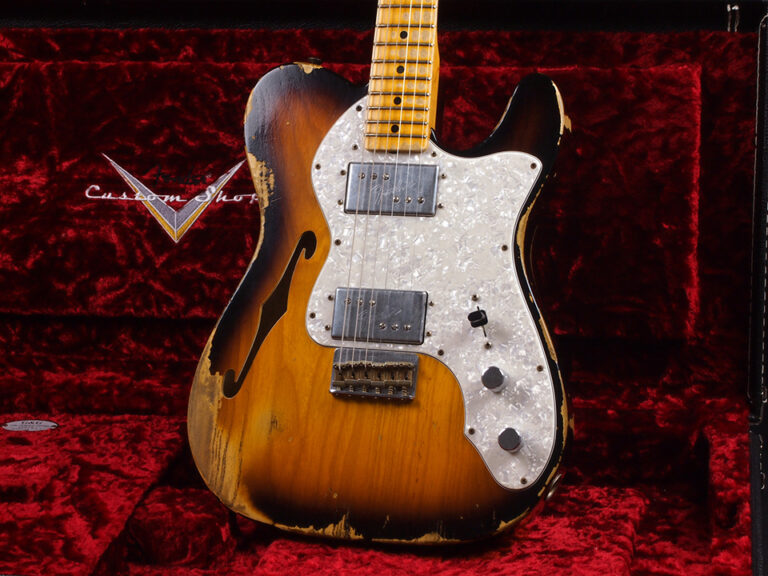Fender Custom Shop Limited Edition ’72 Telecaster Thinline Heavy Relic ...