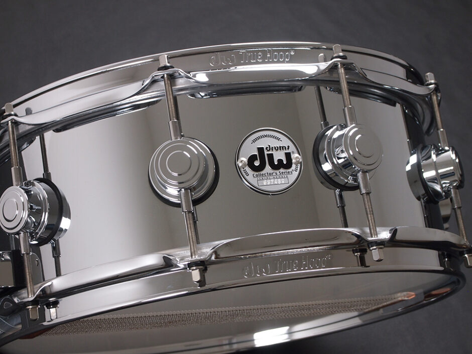 dw Collector’s Metal Snare Solid Steel 14″x5.5 DW-ST7 1455SD/STEEL/C/S ...
