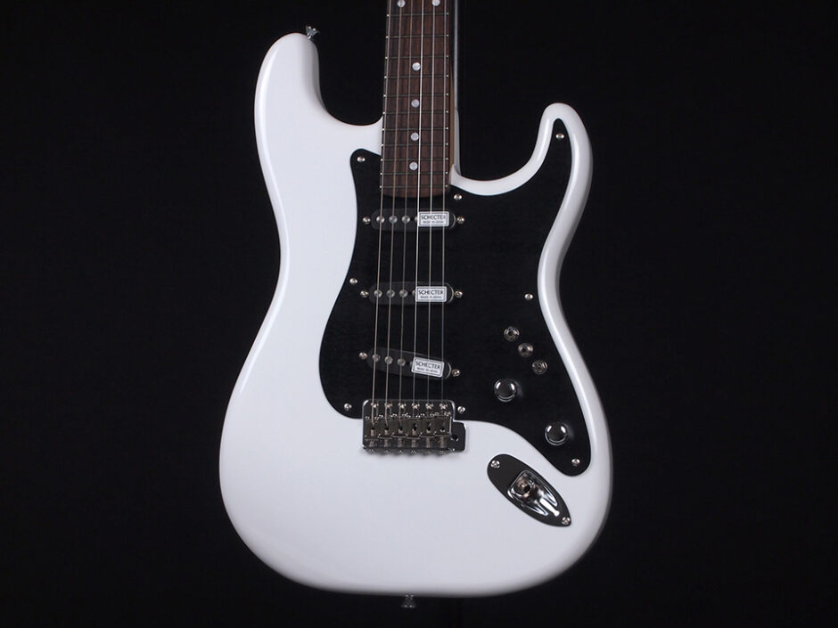 SCHECTER PS-ST-J/WHT/R ソニックス特価 ￥158,400- 新品 レジェンドギタリストが愛用したSTスタイルを見事に再現 ...