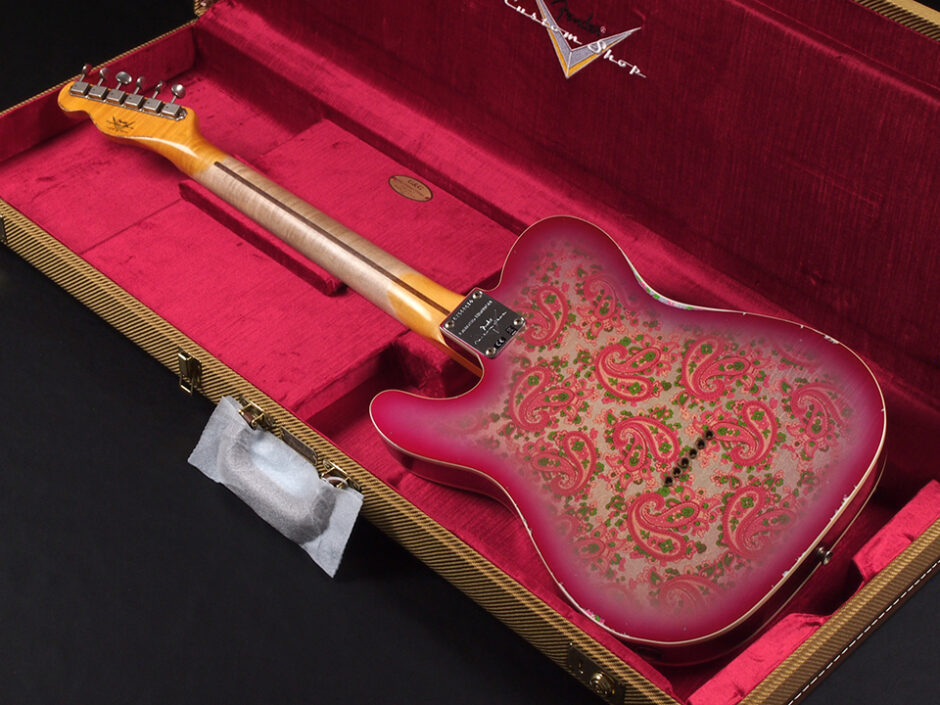 Fender Custom Shop Limited Edition Dual P90 Telecaster Thinline ~Pink ...