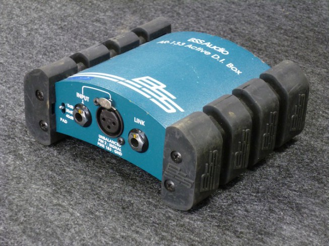 BSS AR133 ダイレクトボックス | 浜松でレンタルする音響機材、ステージイベントPA＆バンド機材などはソニックシステム